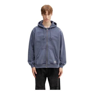 by Parra Not Fade Away Zip Hooded Sweatshirt - - Sweatshirts & Hoodies - Herren - Blau - S