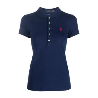 Polo Ralph Lauren Blaue Damen T-Shirts & Polos - - Tops - Damen - Blau - M