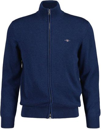 GANT Sweatshirt Herren Strickjacke Baumwolle