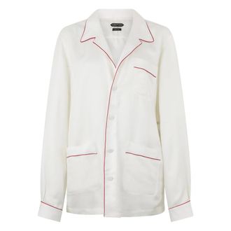 Tom Ford Damen, Nachtw&auml;sche & Lounge, Wei&szlig;, SGr&ouml;&szlig;e