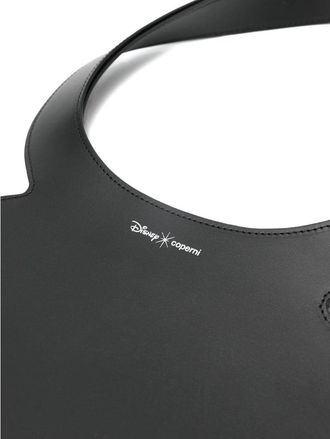 Coperni Mickey Mouse Logo Detail Top Handle Bag - Black
