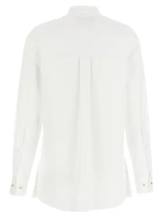 Gucci Womens White Cotton Blouse