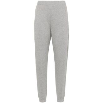 Max Mara Bestickte Graue Sweatpants - - Trousers - Damen - Grau - M