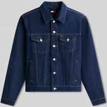 Tommy Jeans Regular Fit Jeansjacke aus Baumwoll-Mix