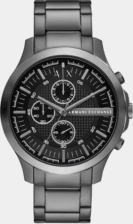 A|X Armani Exchange Montre homme chronographe en acier inoxydable - Gris acier - AX2454