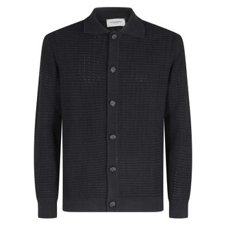 Paolo Pecora Homme, Vestes, Noir, Taille: M Maglia Cardigan