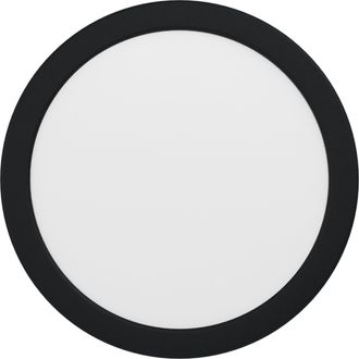 Eglo connect.z Smart-Home LED Bad-Einbaustrahler Fueva-Z, ultra flach, Ø 216 mm, ZigBee, App und Sprachsteuerung Alexa, Lichtfarbe (warmweiß-kaltweiß), dim