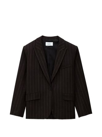 BA&SH Hocee Blazer mit Nadelstreifen - Braun