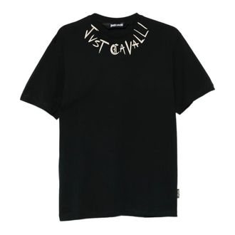 Just Cavalli Homme, Tops, Noir, Taille: S T-Chemises