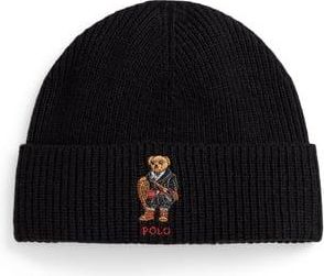 Polo Ralph Lauren Bonnet en laine &agrave; logo