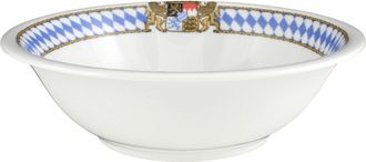 SELTMANN WEIDEN 001.451900 Compact Bayern Sch&uuml;ssel Rund, Porzellan, Blau/Wei&szlig;/Gelb/Rot