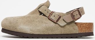 Birkenstock Tokio - Unisex- aus Wildleder in Taupe-Neutral