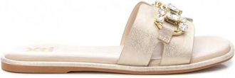 Xti Sandales Femme Or - Chaussures Confortables et polyvalentes - Mode décontractée - Modèle 14367905 (Taille38)