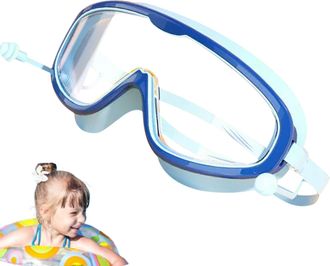 Generic Kinder - Anti-Fog UV-Schutz Mit Weicher Dichtung Und Einstellbarem Band | Wasserdichte Für Mädchen Pool Meer Schwimmunterricht Freizeit Reise