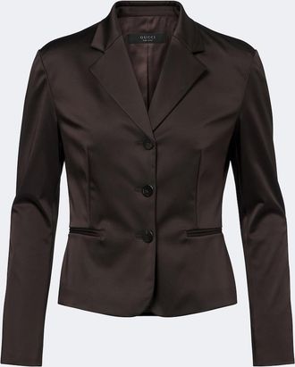 Gucci Jacke aus Satin