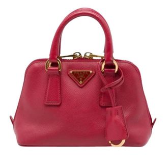 Prada Sac Mini Promenade Pre-owned - Femme - Pre-owned - Rouge - Taille: ONE Size