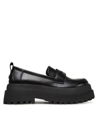 Buffalo Slipper Pluto Loafer 1624086 Schwarz
