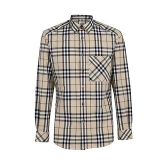 Burberry Causey Hemd - - Shirts - Herren - Beige - XL