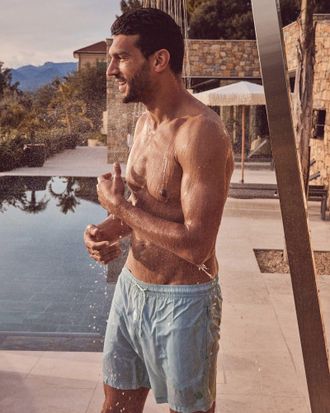 Jott Maillot de bain Stripe vert M/Blanc Niolon stripe - Taille XXL