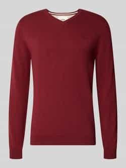 s.Oliver Red Label Pullover mit Logo-Stitching