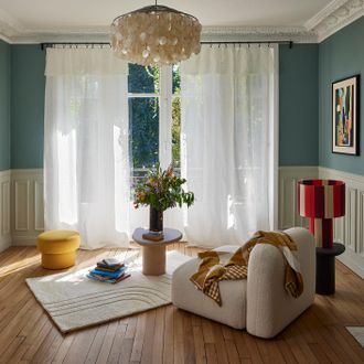 Madura Voilage Panneau Eole Blanc - BLANC