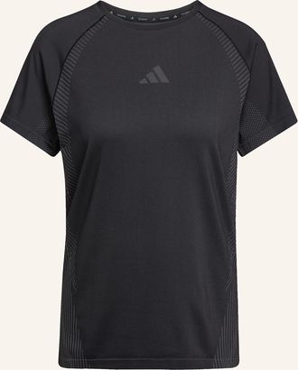 adidas T-Shirt Seamless Knitted schwarz