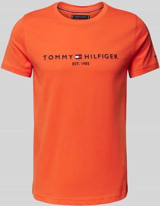 Tommy Hilfiger T-Shirt mit Label-Stitching