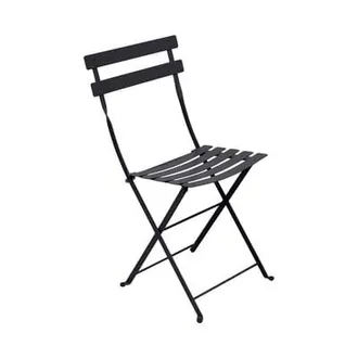 Fermob Chaise pliante Bistro - Gris - Acier laqué - Designer Studio Fermob