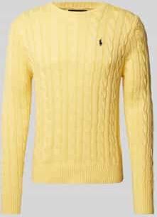 Polo Ralph Lauren Strickpullover mit Zopfmuster Modell DRIVER