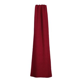 Zanieri Kaschmir Strickschal - - Accessories - Herren - Rot - ONE SIZE