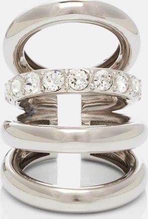 Paco Rabanne Bague à cristaux