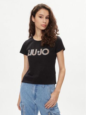 Liu Jo T-Shirt VA4105 JS003 Schwarz Regular Fit