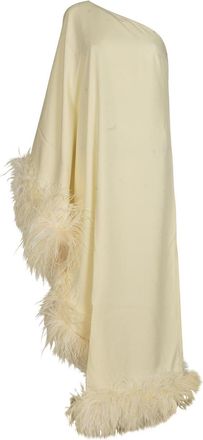 Taller Marmo Knielanges Kleid - Wei&szlig;