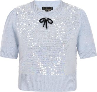 Faina Pullover Frauen hellblau