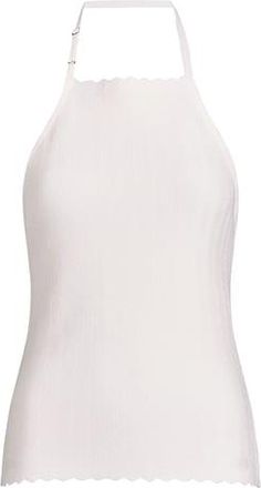 Jacquemus Top La Maille Tablier c&ocirc;tel&eacute;