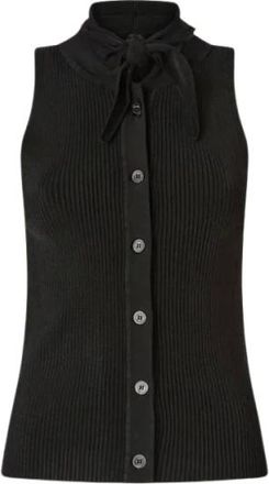 Pinko Pinko, Femme, Tops, Noir, Taille: 40 FR Neve Top