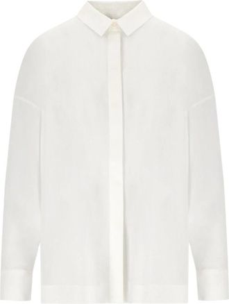 Max Mara Damen, Blusen & Hemden, Weiß, SGröße