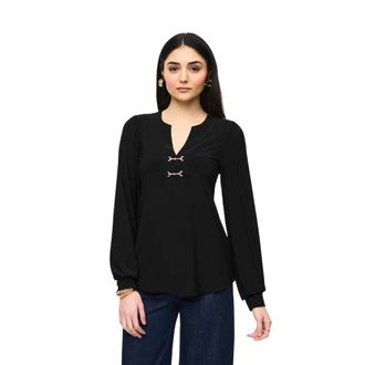 Joseph Ribkoff Feminine Bluse - - Blouses & Shirts - Damen - Schwarzk - 5XL