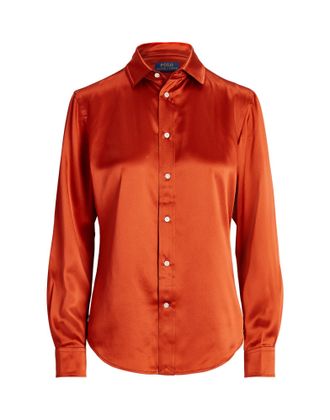 Ralph Lauren MULBERRY SILK SHIRT