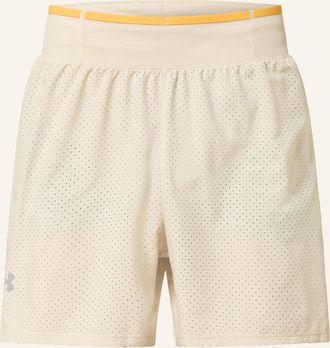 Under Armour 2-In-1-Laufshorts Ua Trail Run Launch beige