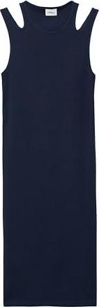 s.Oliver 2166805 Robe, Bleu Marine, 140 Fille