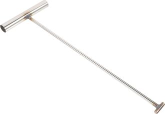 Exceart Kanaldeckelhaken Kanalhaken Edelstahl Schachthaken T Haken Fleischhaken Schachtdeckelhaken Grillhaken Kanaldeckelheber Kanaldeckel Haken Schachtdeckel