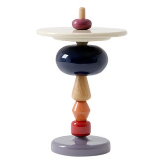 & Tradition Table dappoint Shuffle en bois laqu&eacute;e - Mia Hamborg & Tradition