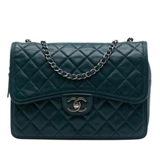 Chanel Pre-owned Quilted Lambskin Crossbody Bag - - Pre-owned - Damen - Gr&uuml;n - ONE SIZE