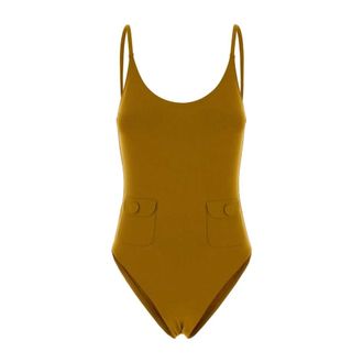 Eres Eres, Femme, Maillots de bain, Jaune, Taille: 40 FR Maillot de bain Decouverte