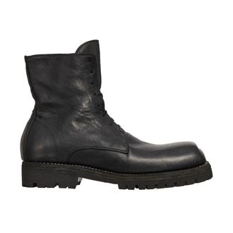 Guidi Geschn&uuml;rte Lederschuhe - - Shoes - Herren - Schwarzk - 41 EU