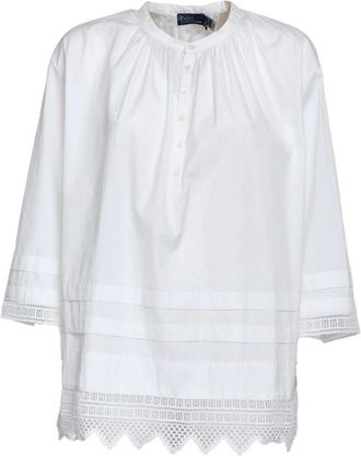 Polo Ralph Lauren Femme, Blouses et Chemises, Blanc, Taille: 36 FR Blouses