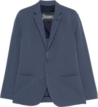 Herno Homme, Vestes, Bleu, Taille: XL Seersucker Blazer