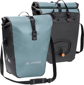 Vaude Fahrradtaschen f&uuml;r Gep&auml;cktr&auml;ger Aqua Back (Rec) in blau, 2X Hinterradtasche wasserdicht, Fahrrad Gep&auml;cktr&auml;gertasche hinten, einfache Befestigung - Mad