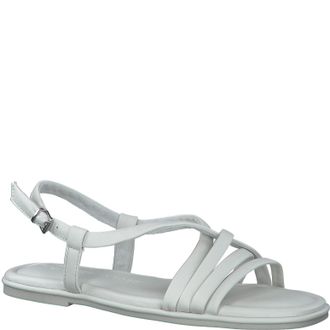 Marco Tozzi Damen Sandale, flacher Absatz, weiches FEEL ME Fußbett, ideal für Business und Freizeit